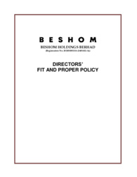 Corporate Governance | Beshom